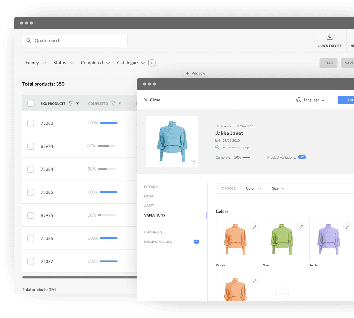PIM | Product Information Management and DAM | All-in-one PIM | Product Information Management and DAM | All-in-one